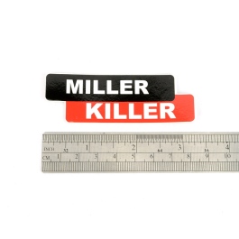 Miller Killer Helmet Sticker - BW Parts
