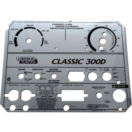 Lincoln Classic 300D Custom Mirrored Gloss Photometal Faceplate ...
