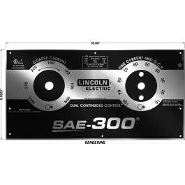 Lincoln SAE-300 Gloss Black Photometal Upper Faceplate (9SL15885 ...