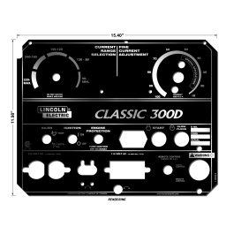 Lincoln Classic 300D Gloss Black Photometal Faceplate (9SL10849-3 ...